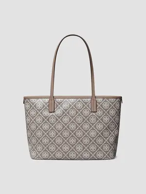 Tory Burch Small T Monogram Jacquard Tote Bag