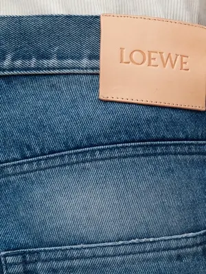 Loewe X Paula's Ibiza Patchwork Straight-leg Jeans