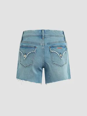 Hudson Jeans Devon Raw-edge Boyfriend Denim Shorts