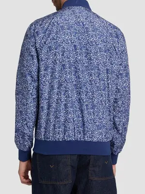 Kiton Floral Swim Bomber Jacket