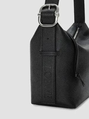 Loewe Loop Hobo Leather Shoulder Bag