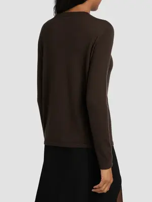 Co Cashmere Long-sleeve Top