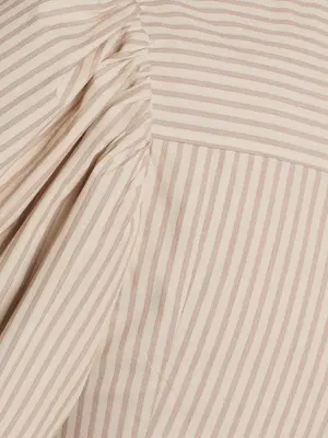 Ronny Kobo Jiani Striped Cotton Top