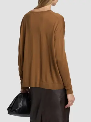 Co Cashmere V-neck Sweater