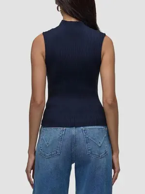 Hudson Jeans Mock Turtleneck Sweater Tank