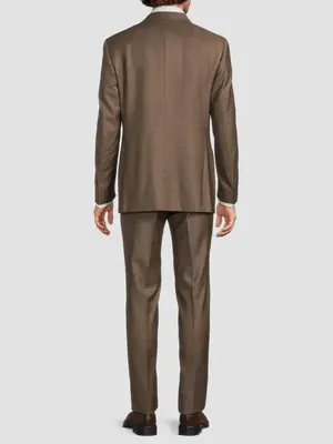 Canali Siena Notch Lapel Wool Suit