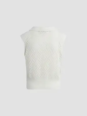 Hudson Jeans Cap Sleeve Rib-knit Top