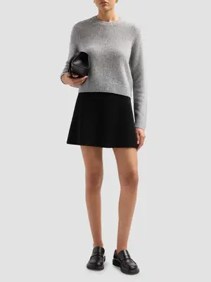 LISA YANG Solene Cashmere-silk Regular-fit Sweater - Cloudy