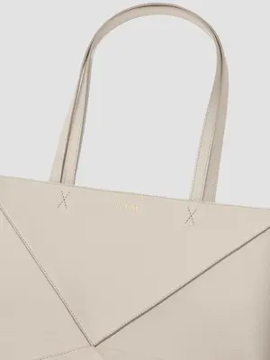 Loewe Medium Puzzle Fold Grained Leather Tote Bag
