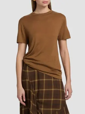 Co Cashmere Crewneck T-shirt