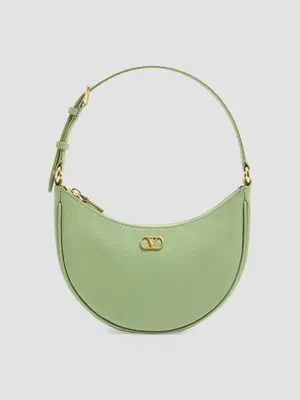 Valentino Garavani Hobo Bag In Grainy Calfskin