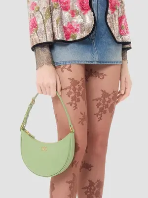 Valentino Garavani Hobo Bag In Grainy Calfskin