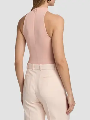 Ronny Kobo Spen Sleeveless Jersey Bodysuit