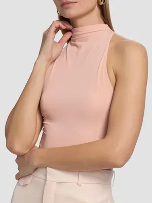 Ronny Kobo Spen Sleeveless Jersey Bodysuit
