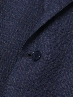 Canali Siena Plaid Classic-fit Sportcoat