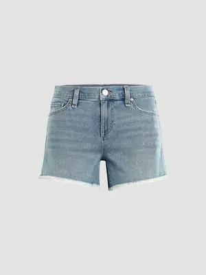 Hudson Jeans Gemma Mid-rise Denim Shorts