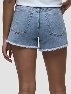 Hudson Jeans Gemma Mid-rise Denim Shorts