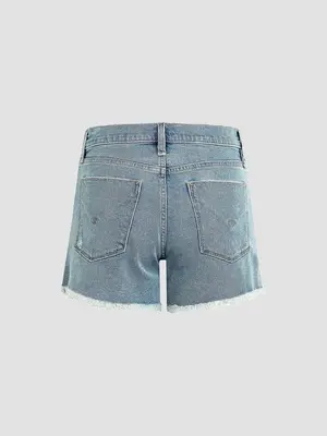 Hudson Jeans Gemma Mid-rise Denim Shorts