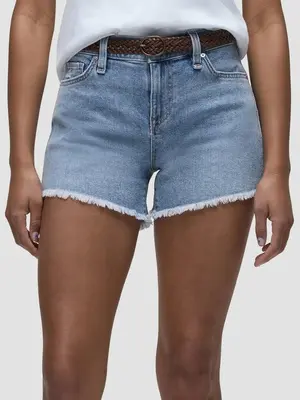 Hudson Jeans Gemma Mid-rise Denim Shorts
