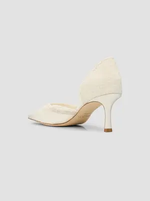 JIMMY CHOO Faiz 65mm Lace D'orsay Pumps