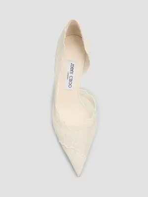 JIMMY CHOO Faiz 65mm Lace D'orsay Pumps