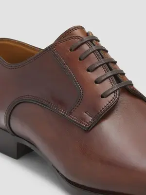 Kiton Leather Lace-up Oxfords
