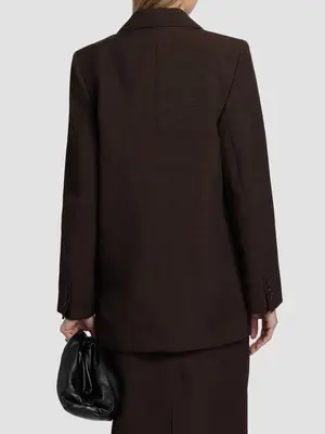 Co Fit Linen-blend Blazer