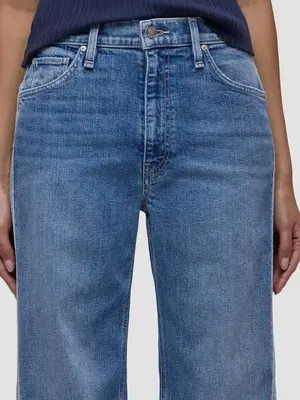Hudson Jeans Jodi Track-detail Wide-leg Loose-fit Jeans