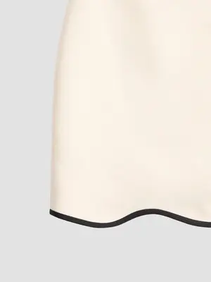 Valentino Garavani Mini Skirt In Crepe Couture