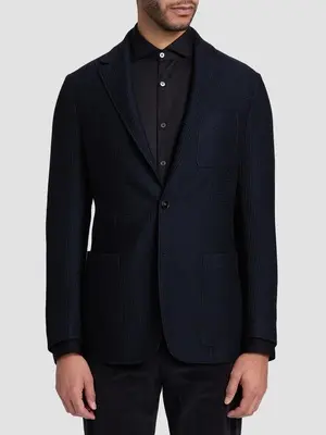 Canali Jersey Wool Regular-fit Jacket
