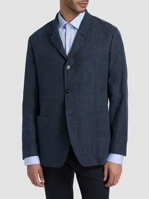 Canali Hybrid 4-button Patch Jacket