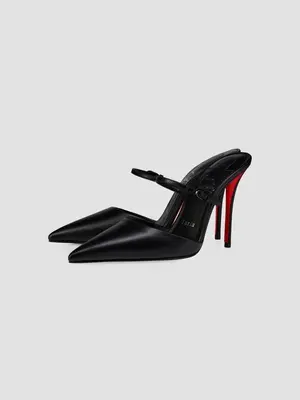 CHRISTIAN LOUBOUTIN Milena Mule Sandals - Black