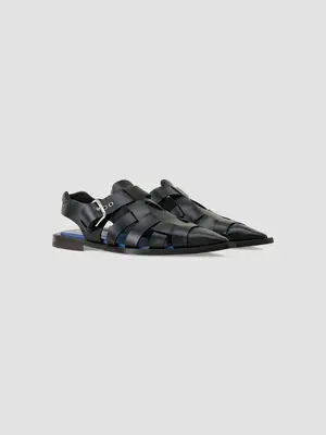 LANVIN Fisherman-style Leather Sandals