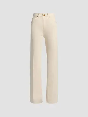 JAMIE HALLER The Crease Bootcut Jeans