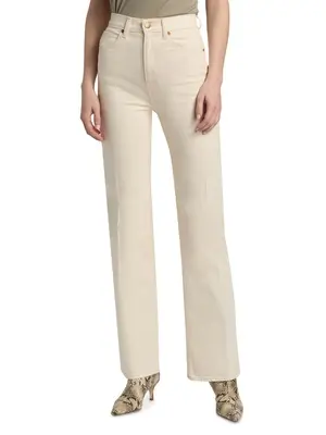 JAMIE HALLER The Crease Bootcut Jeans