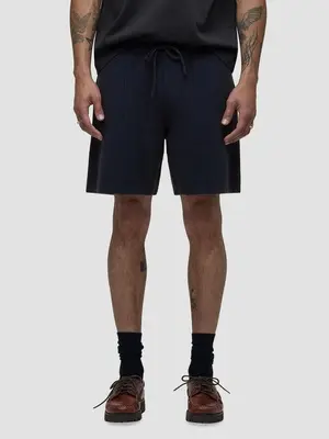 Hudson Jeans Double Knit Pintuck Drawstring Shorts