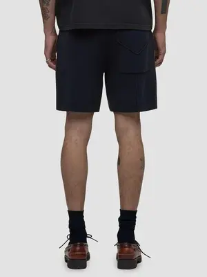 Hudson Jeans Double Knit Pintuck Drawstring Shorts