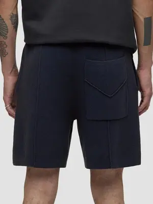 Hudson Jeans Double Knit Pintuck Drawstring Shorts