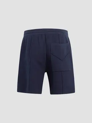 Hudson Jeans Double Knit Pintuck Drawstring Shorts