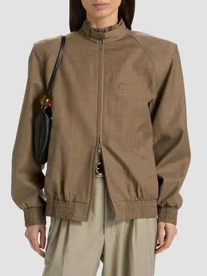 Ronny Kobo Fariah Crosshatch Jacket