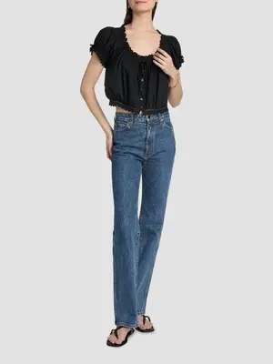 DÔEN Nera Eyelet Blouse