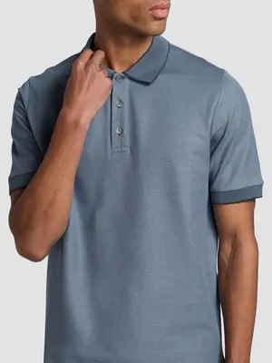 Canali Cotton Piqué Polo Shirt