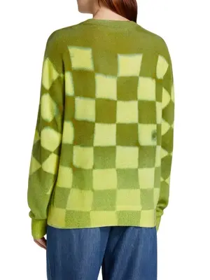 THE ELDER STATESMAN Chess Tranquility Cashmere Sweater
