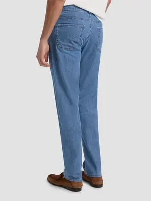 Canali Lightweight Stretch-cotton Jeans