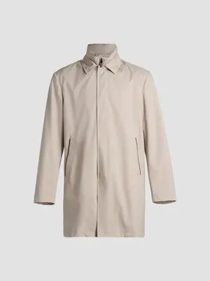 Canali Silk-touch Raincoat
