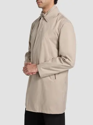 Canali Silk-touch Raincoat