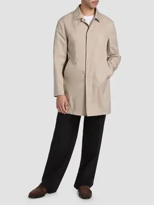 Canali Silk-touch Raincoat