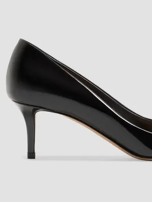 Valentino Garavani Vlogo Signature 60mm Patent Leather Pumps - Black