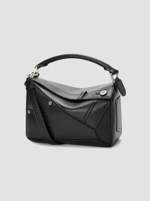 Loewe Small Panta Puzzle Leather Top Handle Bag