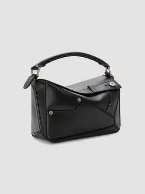 Loewe Small Panta Puzzle Leather Top Handle Bag